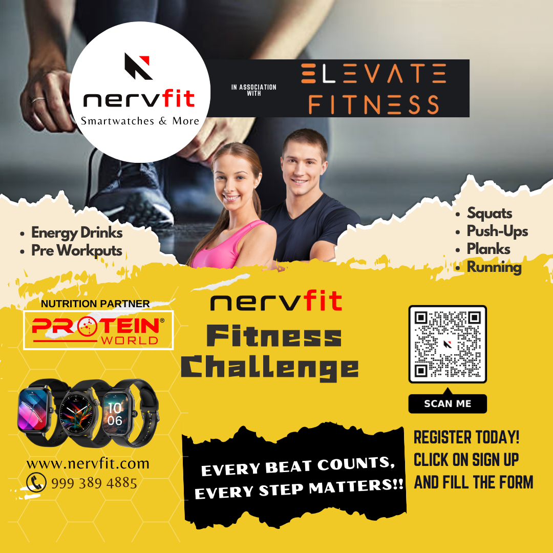 Nervfit Fitness Challenge - Raipur – Nervfit - Every Step Matters!