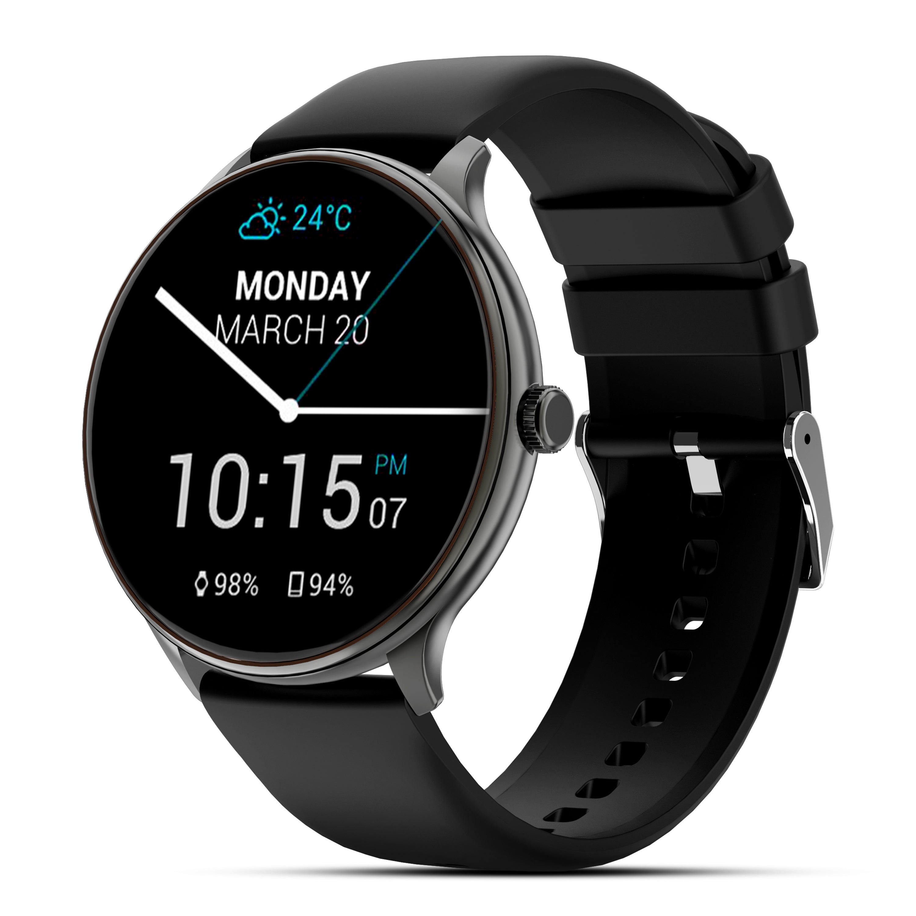 Nervfit ACTIV Pro 1.39" TrueColor+ LED Smartwatch with Heart Rate, SpO ...
