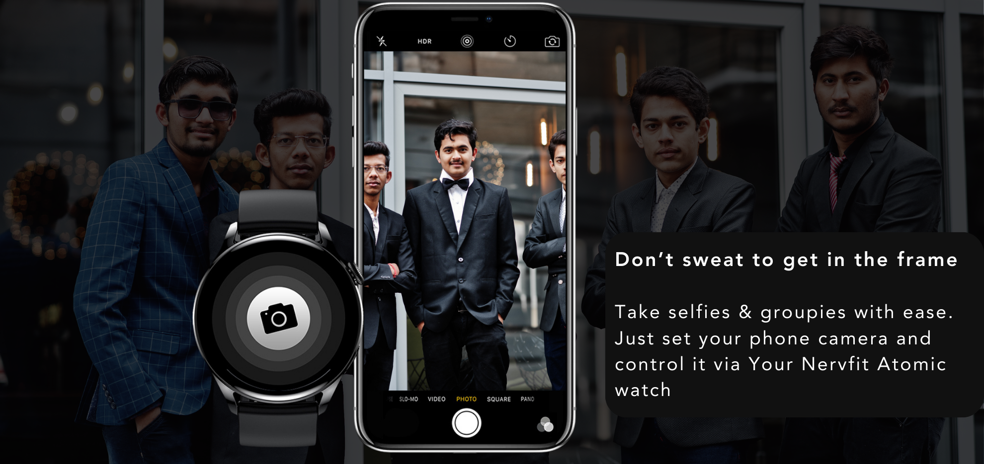 Nervfit Atomic Smart Watch 1.28" HD Display, BT Calling, IP67, AI Voice ...