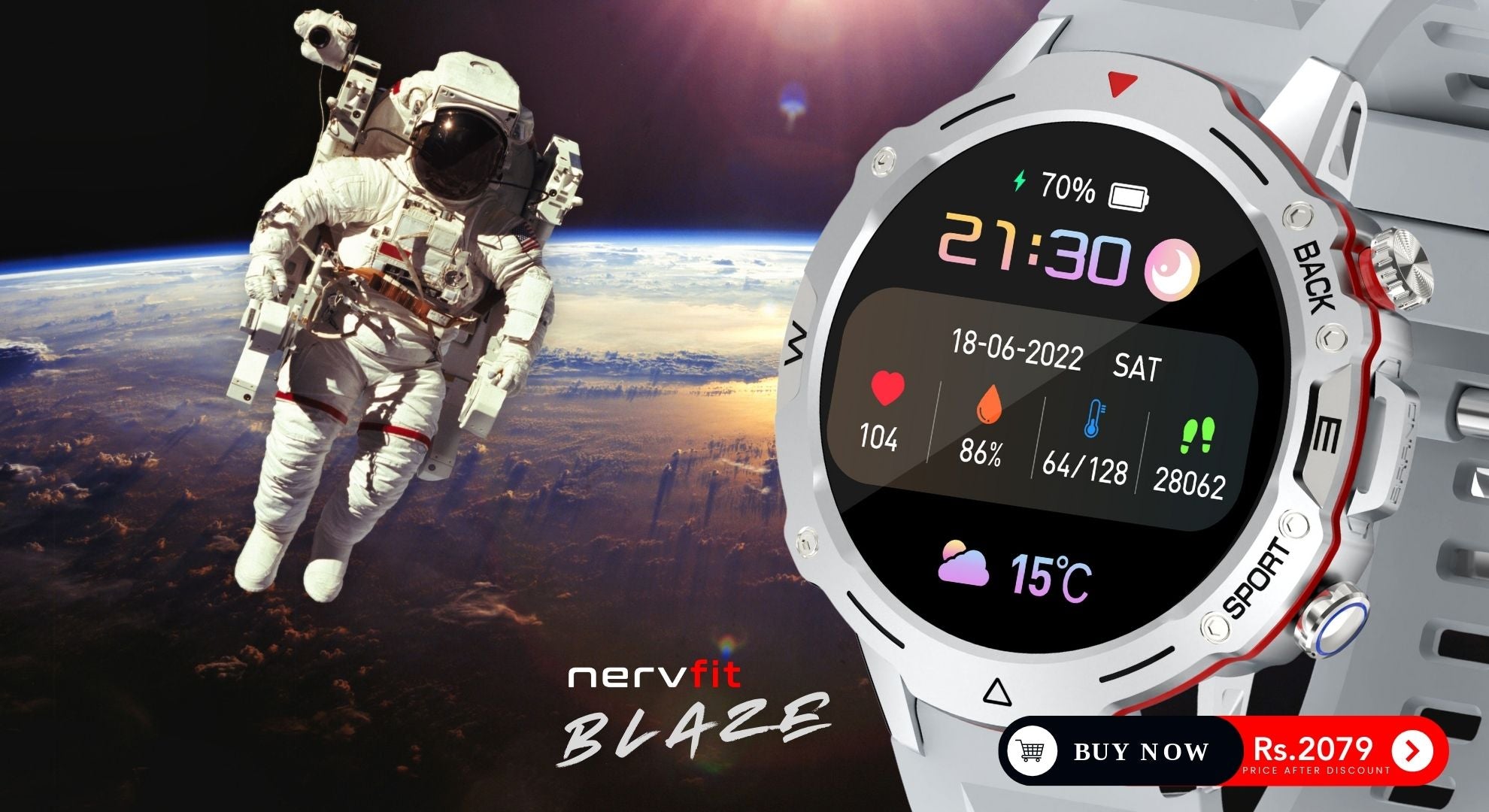 Nervfit Smart Watches – Nervfit - Every Step Matters!