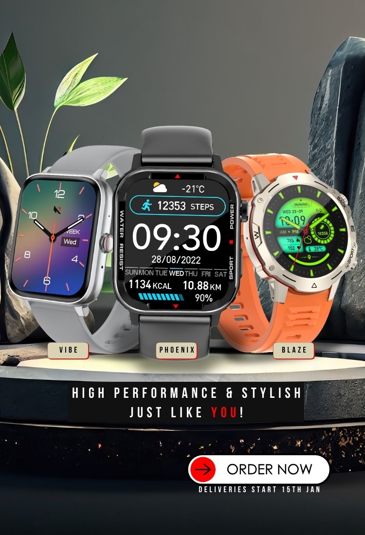 Nervfit Smart Watches – Nervfit - Every Step Matters!