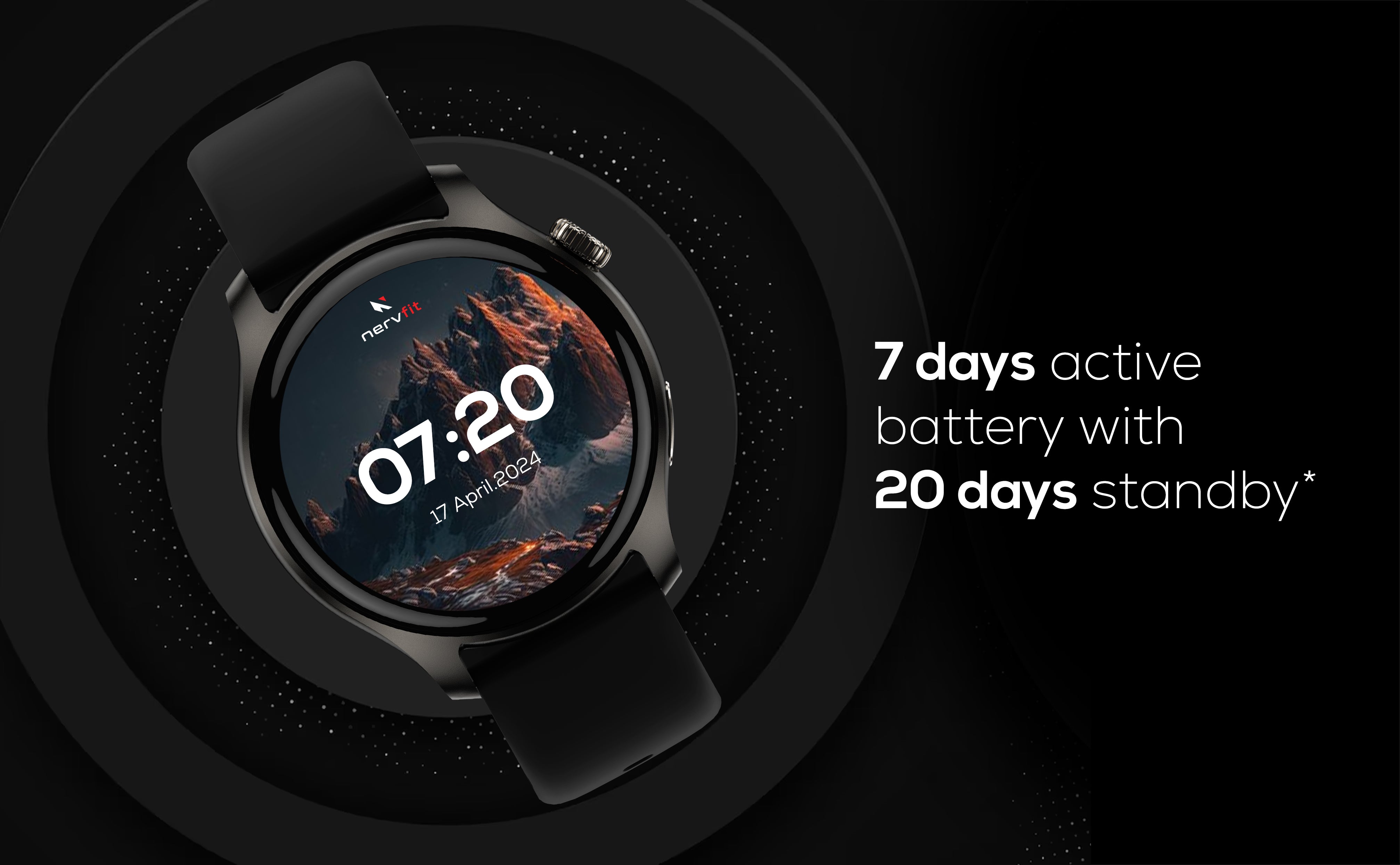 Nervfit Orion S1 1.43" AMOLED with Always On, BT Calling Premium Smart ...